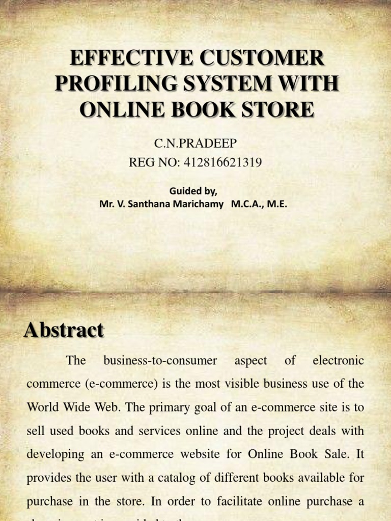 Online Book Store | PDF | Online Shopping | E Commerce