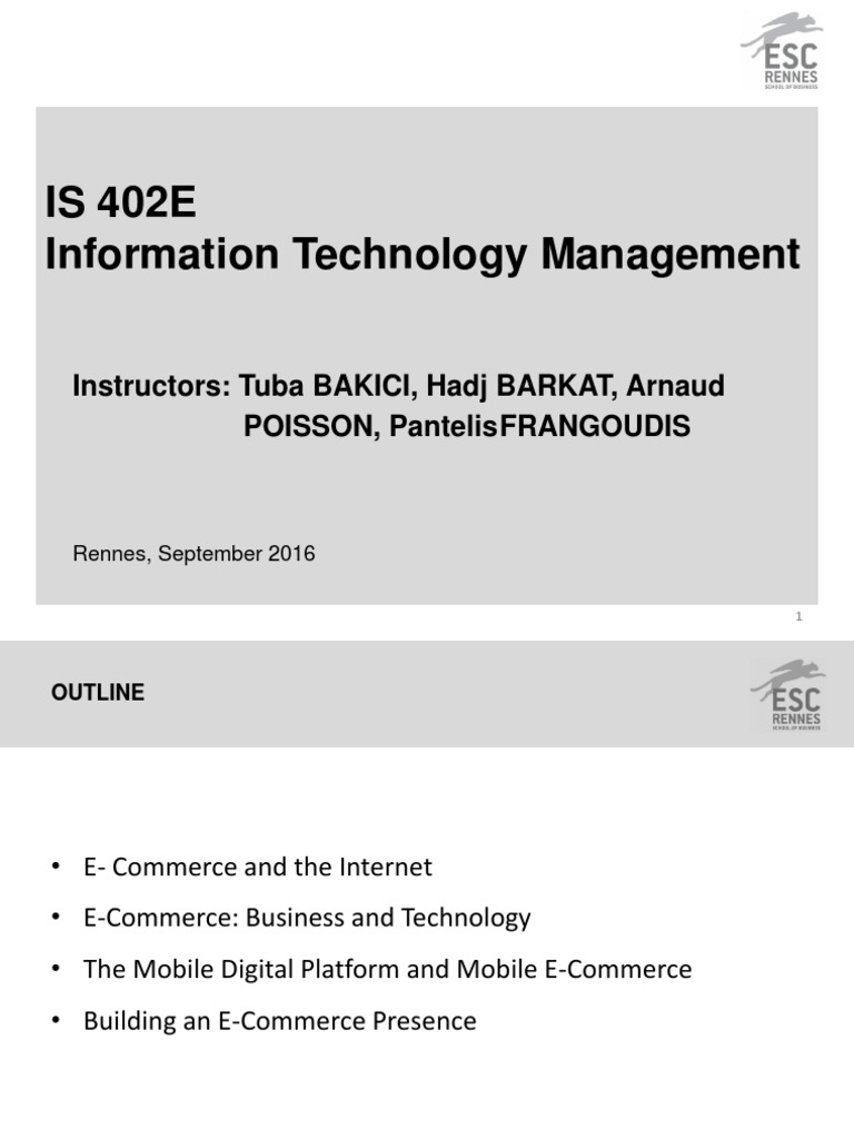 Lec07 PDF | PDF | Electronic Data Interchange | E Commerce