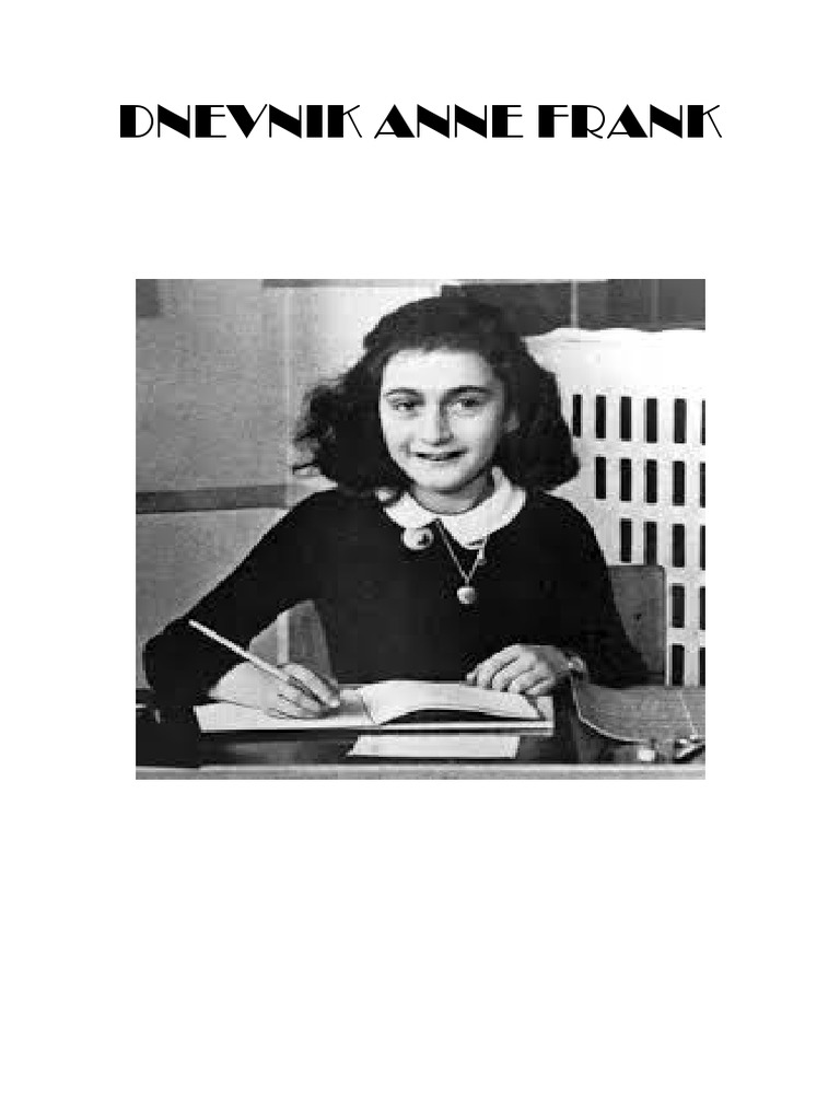 Dnevnik Anne Frank | PDF