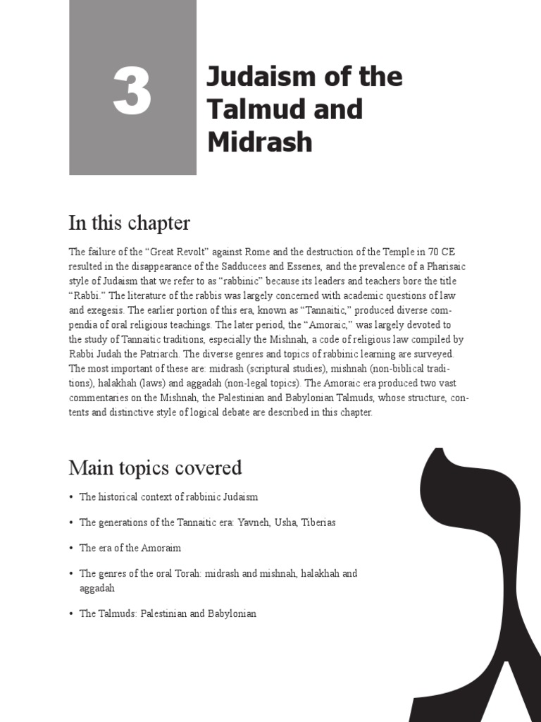 Judaism of the Talmud and Midrash | Talmud | Halakha | Free 30-day ...