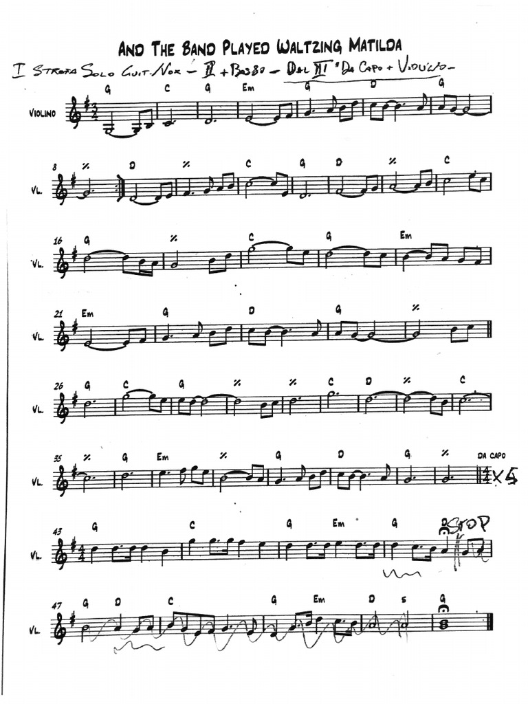 And The Band Played Waltzing Matilda PDF | PDF