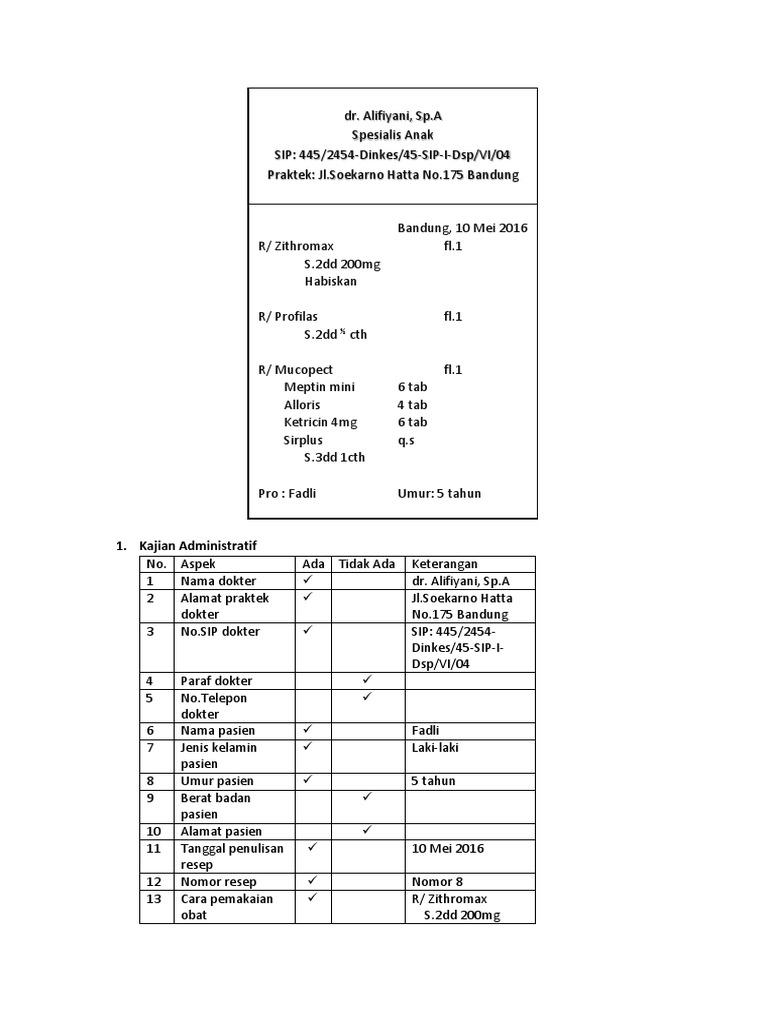 Resep Anak | PDF