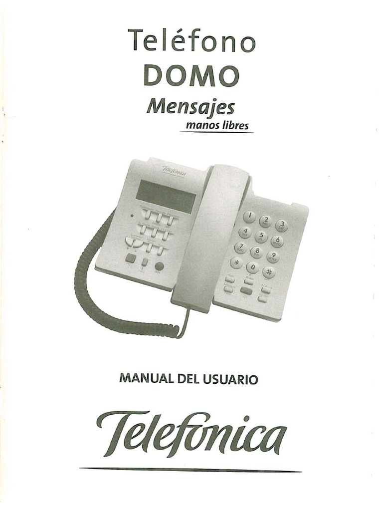 Manual de Usuario DOMO | PDF