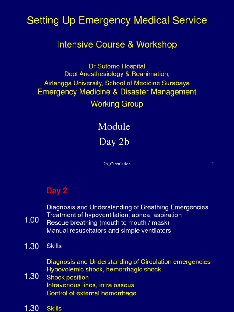 Modul 2B Circulation | PDF