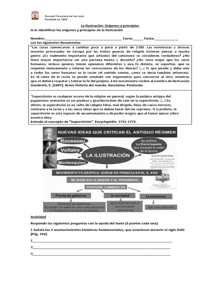 Guia Ilustración | PDF | Supersticiones | Era de iluminacion