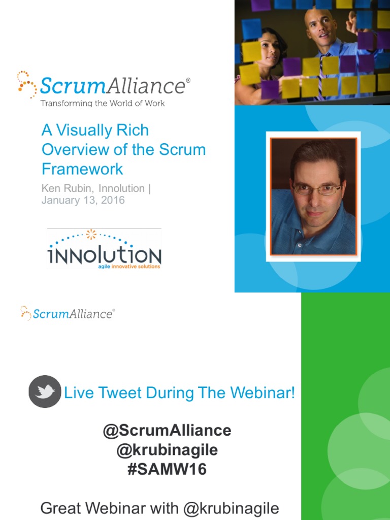 A Visually Rich Overview of The Scrum Framework: Ken Rubin, Innolution ...