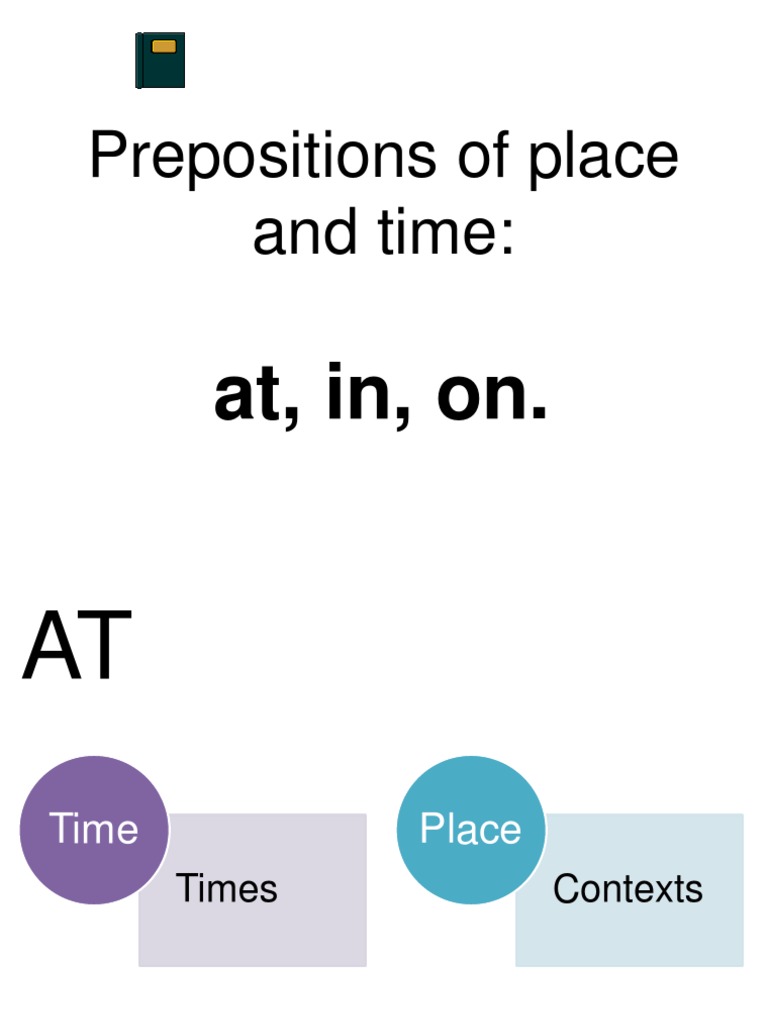 Prepositions of Place and Time | PDF