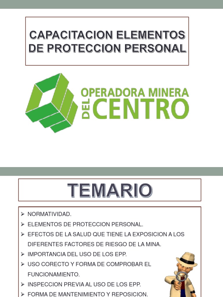 Presentacion Epp | PDF | Guante | Soldadura