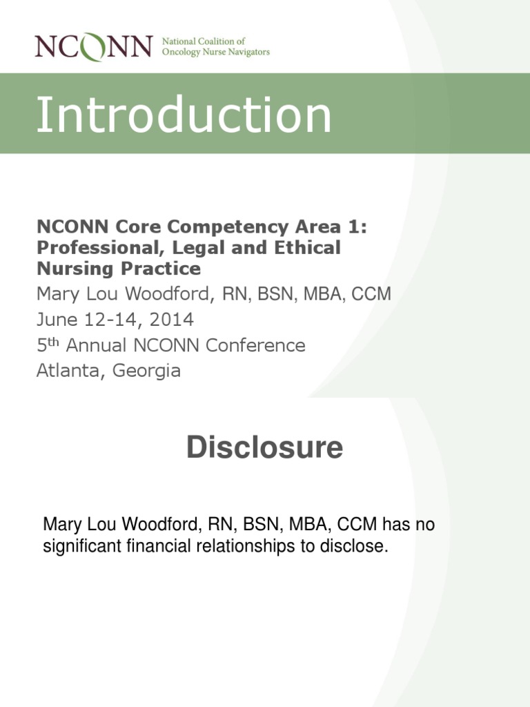 Core Competency Area 1woodford 20431 | PDF | Confidentiality | Nursing