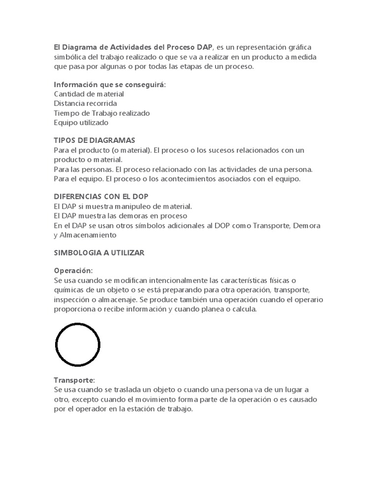 Simbología y DAP en Procesos Industriales | PDF | Informática y ...