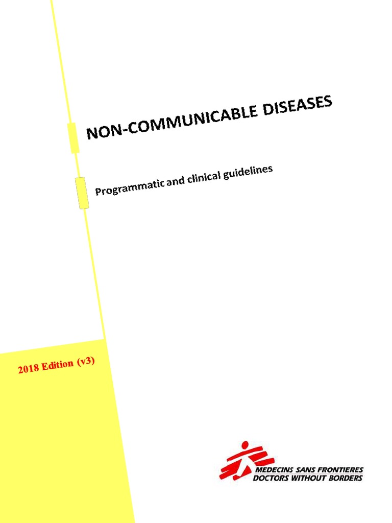 MSF OCA NCD Guidelines v3 2018 | PDF | Terminal Illness | Comorbidity