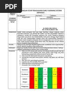 SPO EWS (Early Warning System) | PDF
