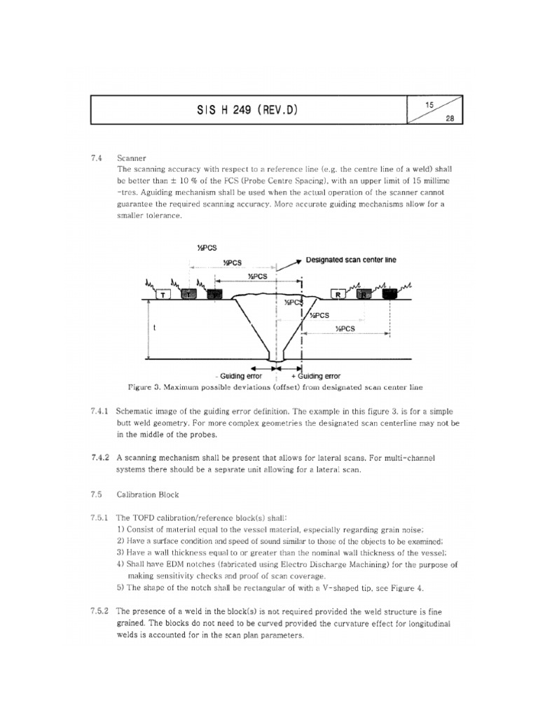 TOFD - PCS Calculation | PDF