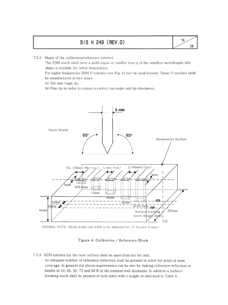 TOFD Calibration Block | PDF