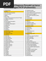 Kode Icd Diagnosa Rujukan Bpjs | PDF