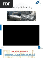 Hot Dip Galvanizing Process | PDF | Galvanization | Metallurgy