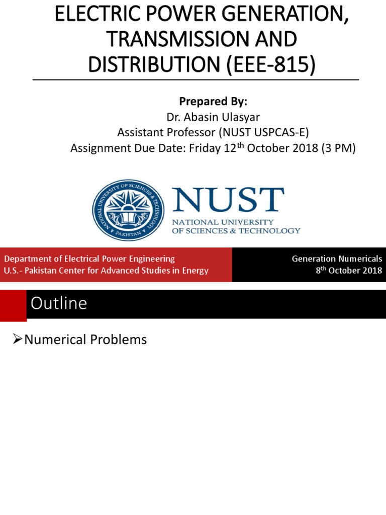 Assignment 1 | PDF | Power Station | Electricity Generation