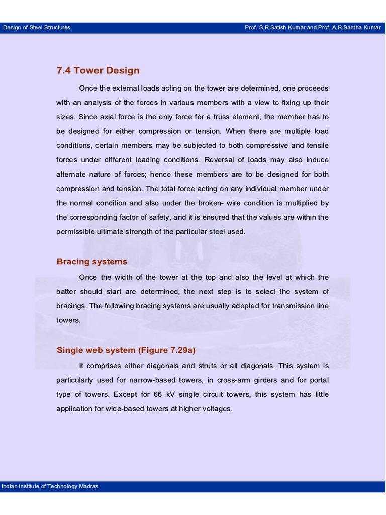 4 Tower Design | PDF