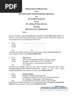 Contoh Gentlemen Agreement Kerja | PDF