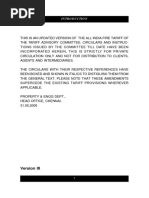 Fire Tariff | PDF | Deductible | Insurance Policy