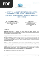 CVS-Q: Computer Vision Syndrome Survey | PDF