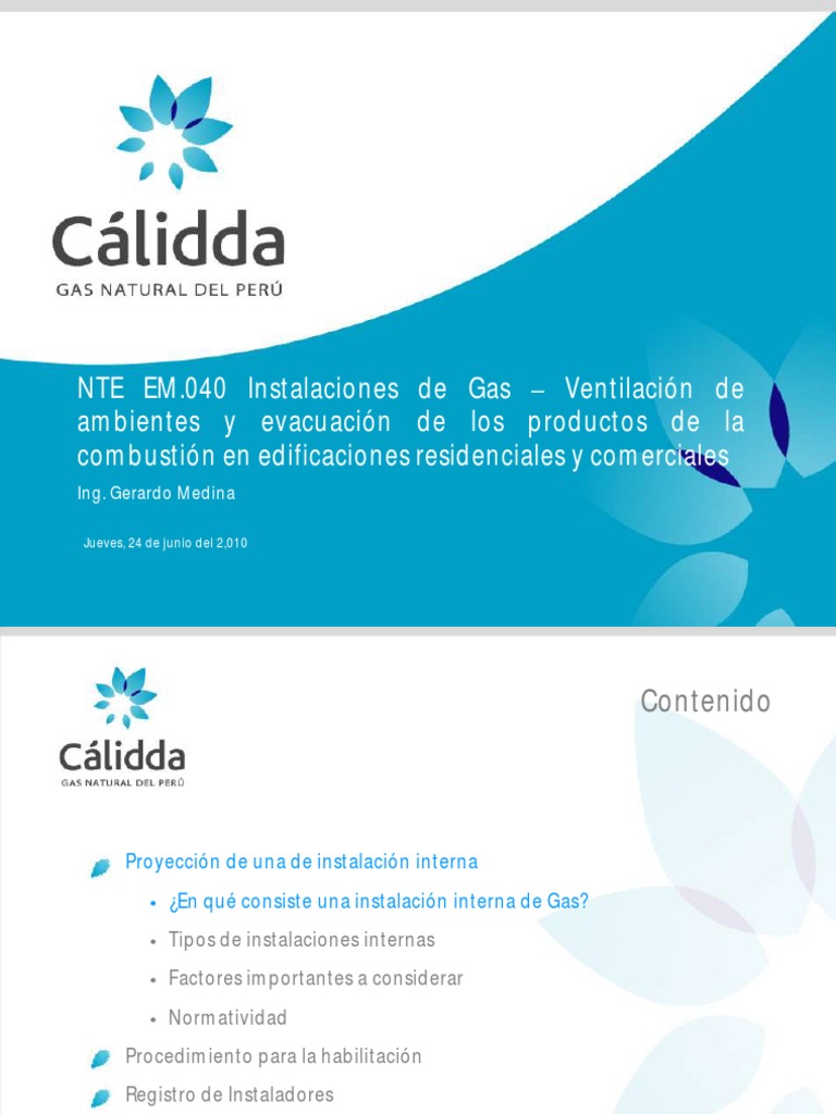 Ins Gas Natural | PDF | Chimenea | Energía y recursos