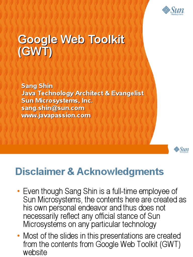 Google Web Toolkit (GWT) | PDF | Java Script | Java Virtual Machine