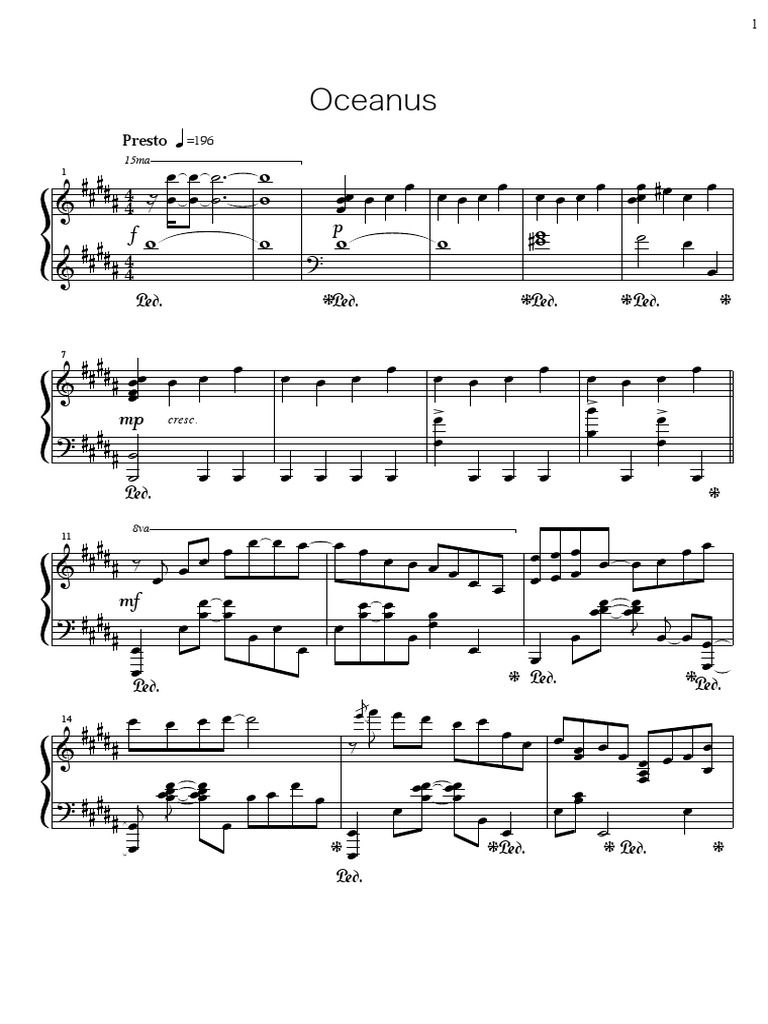 Oceanus PDF | PDF