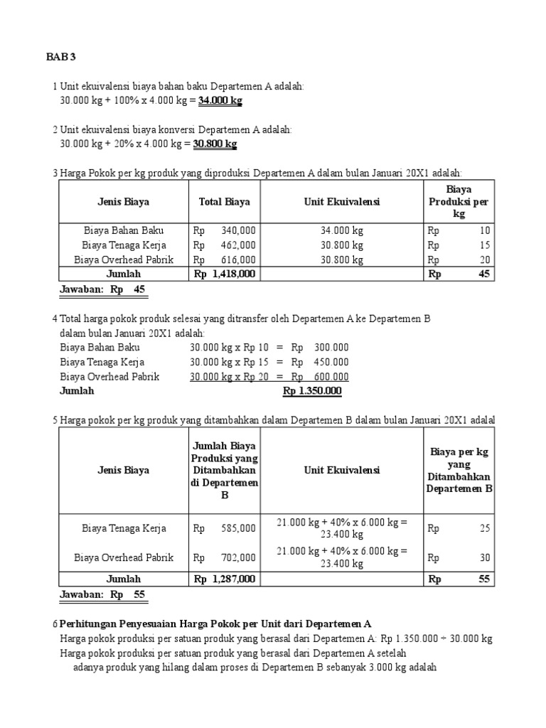 Akbi Bab 3, 4 Pilgan | PDF