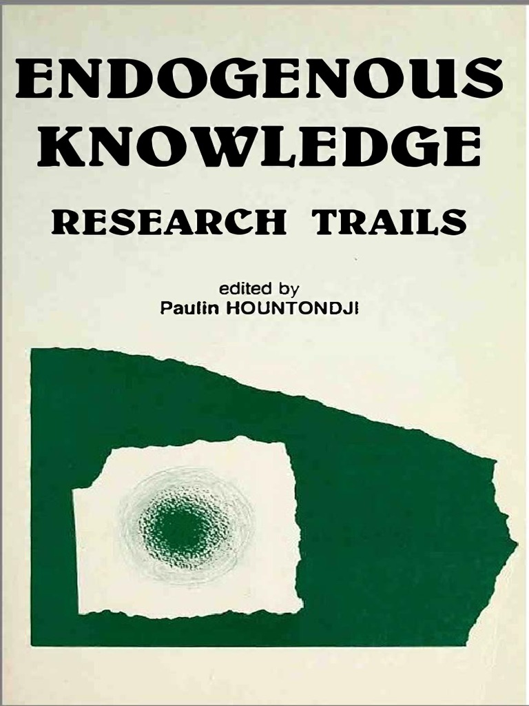 Hountondji - Endogenous Knowledge | PDF | Social Science