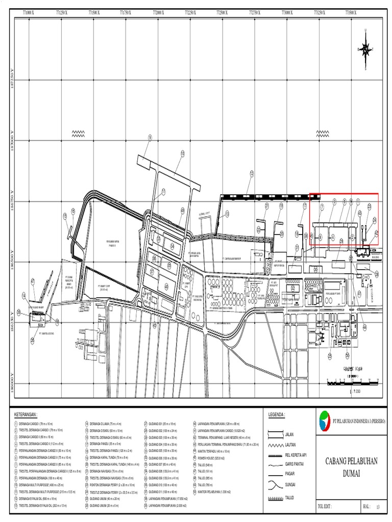 Denah Pelabuhan Dumai dan Dermaga | PDF