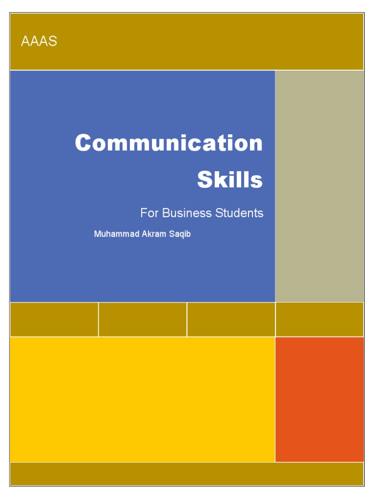 Simple and Easy Communication Skills | PDF | Nonverbal Communication ...