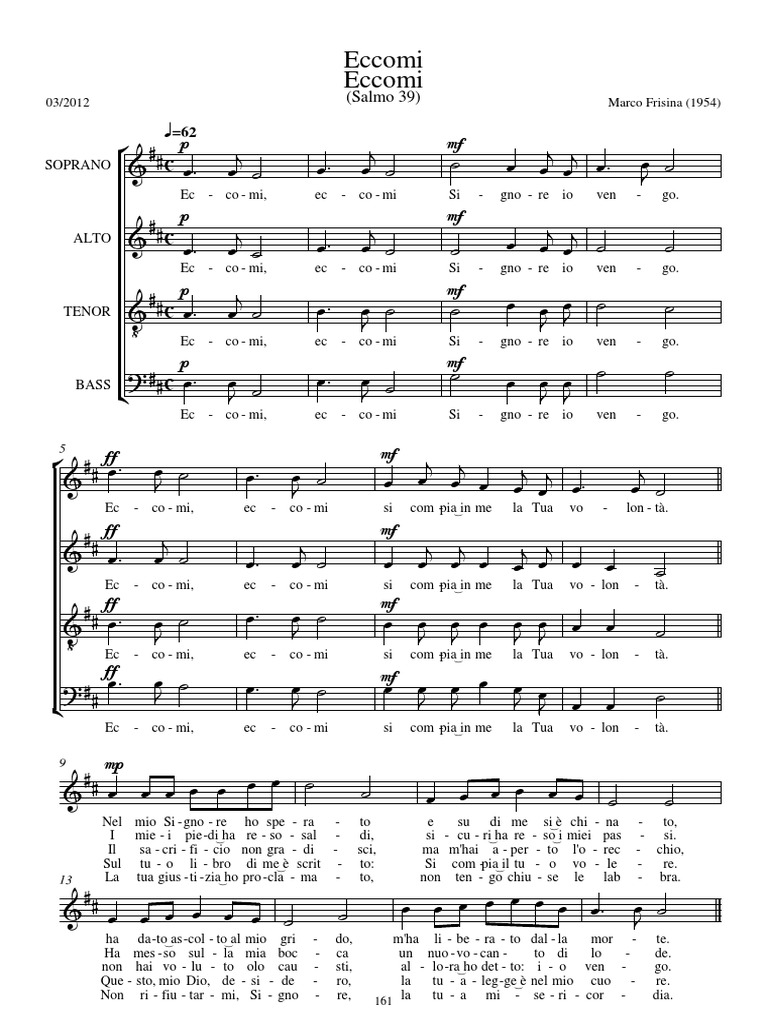 161 Eccomi Frisina | PDF