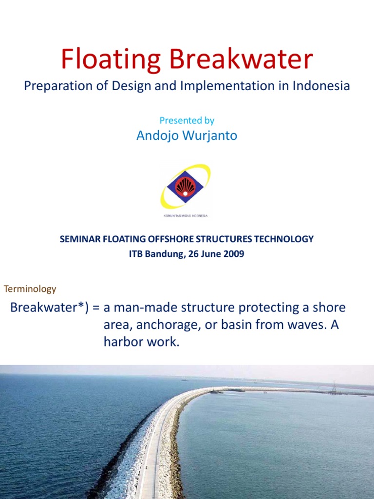 Floating Breakwater | PDF | Marine Architecture | Oceanography