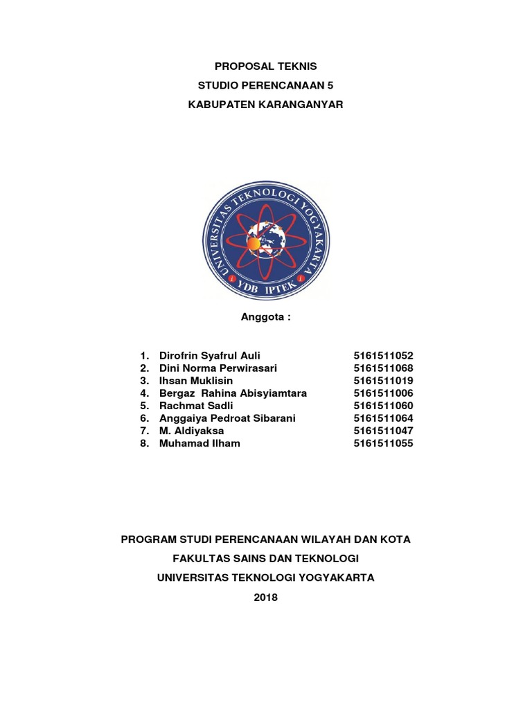 Contoh Proposal Teknis | PDF