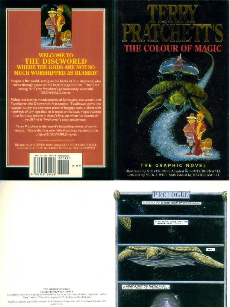 01 - The Colour of Magic - Graphic Novel | PDF | Computing And ...