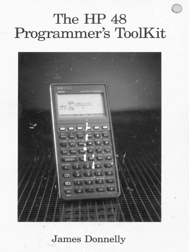 The HP 48 Programmers Toolkit | PDF | Menu (Computing) | Command Line ...