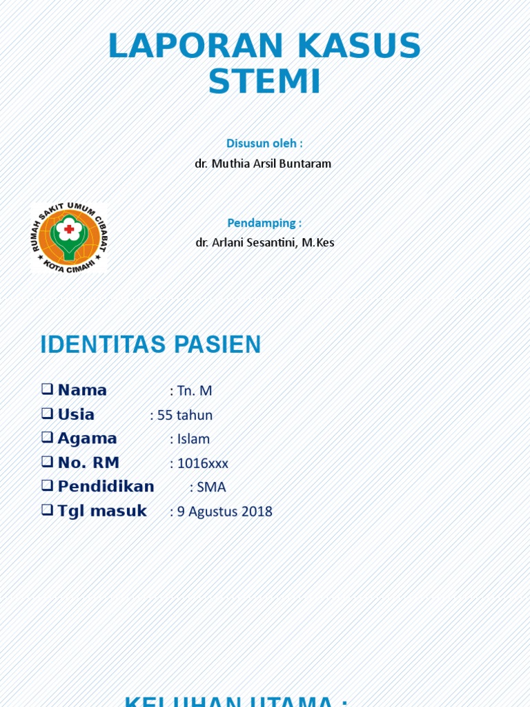 Presentasi Kasus STEMI | PDF