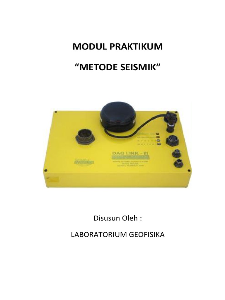 Seismik Refraksi | PDF