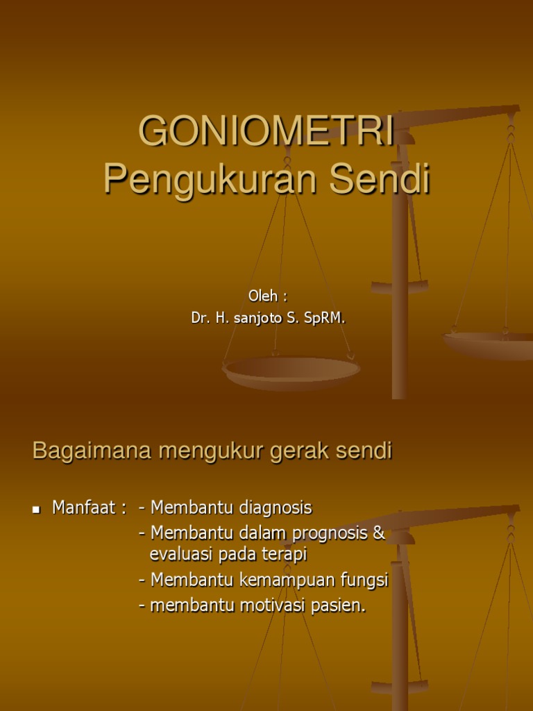 GONIOMETRI | PDF