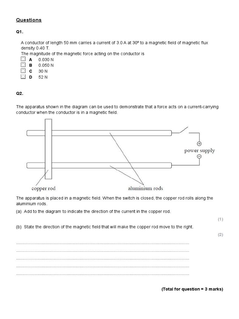 F Bil | PDF | Magnetic Field | Inductor