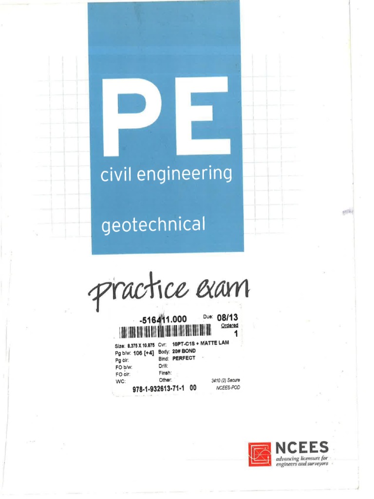 PE Practice Problems | PDF