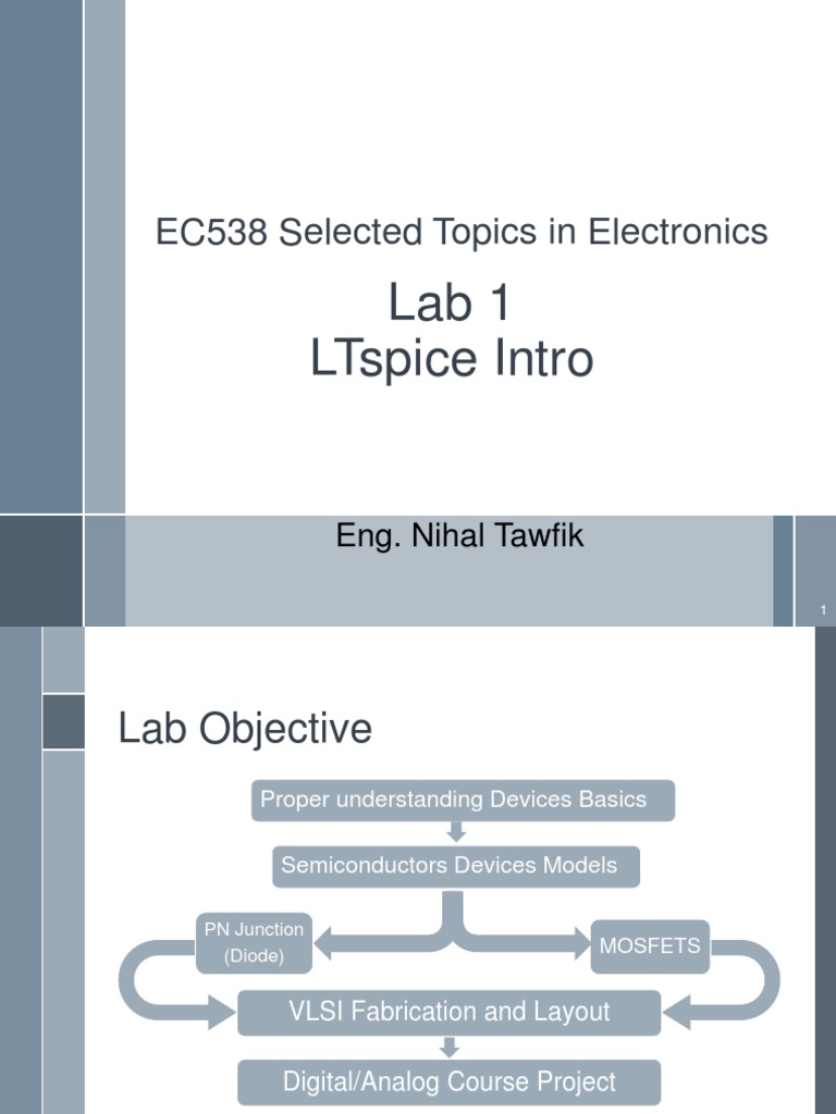 Introduction to Circuit Simulation Using LTspice: A Guide to Analyzing Diode, MOSFET, and Filter ...