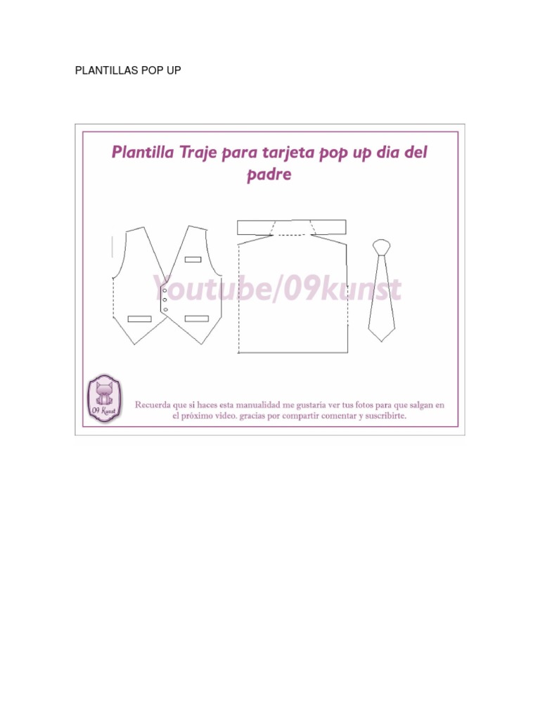 Plantillas Pop Up 19 | PDF