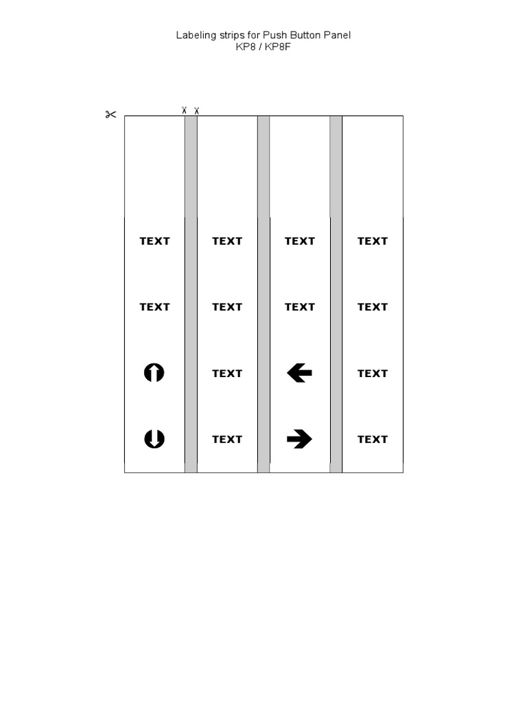 Labeling Strips KTP1200 Basic 2nd Generation | PDF
