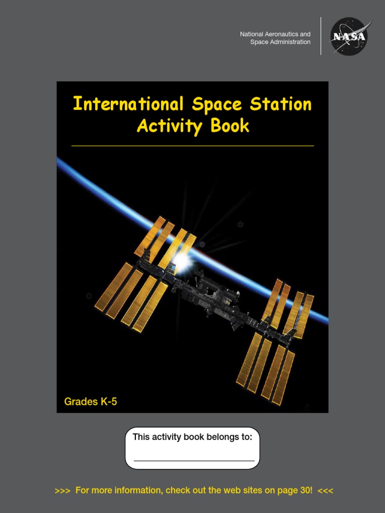 International Space Station Activity Book | PDF | International Space ...