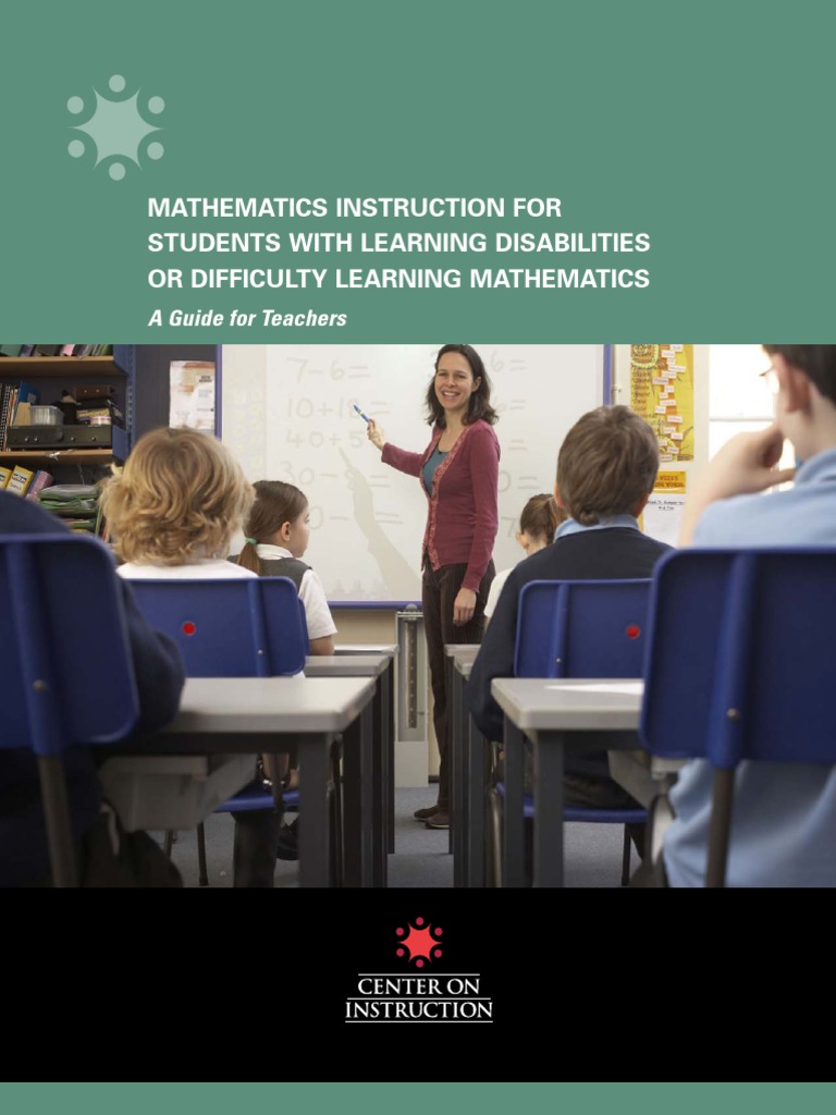 Teaching Math To SLD LD Guide | PDF | Randomized Controlled Trial ...
