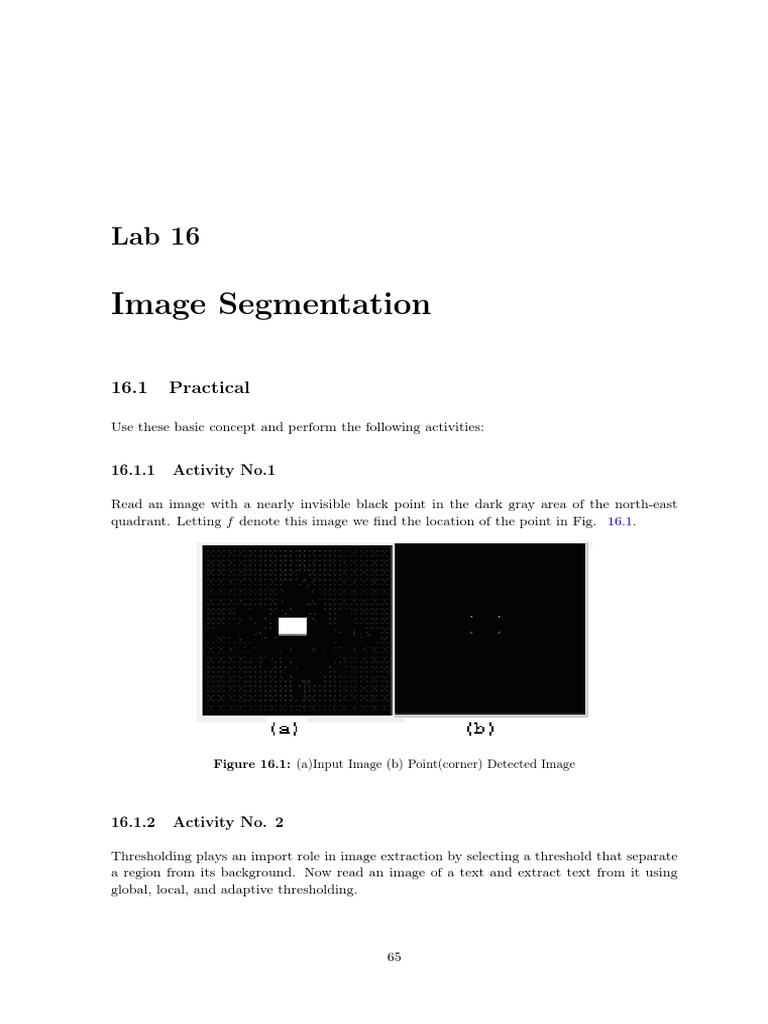 DIP Lab 16 | PDF