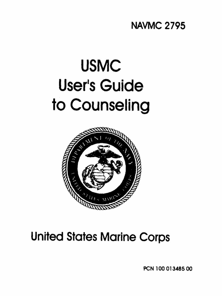 USMC User's Guide to Effective Counseling | PDF | Non Commissioned ...