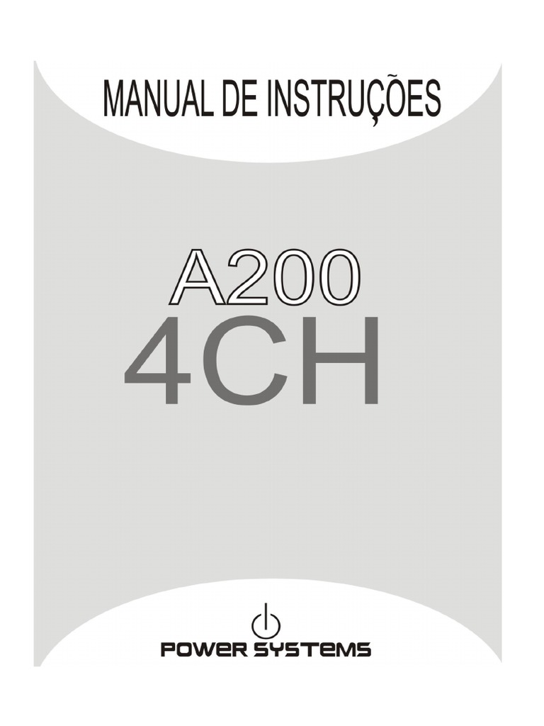 Manual A200 PDF | PDF
